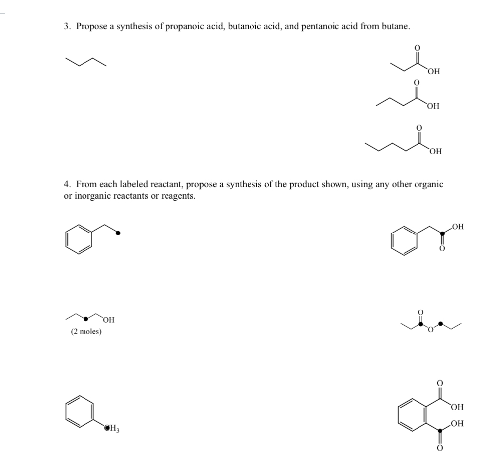 Solved please show steps for the mechanism and synthesis | Chegg.com