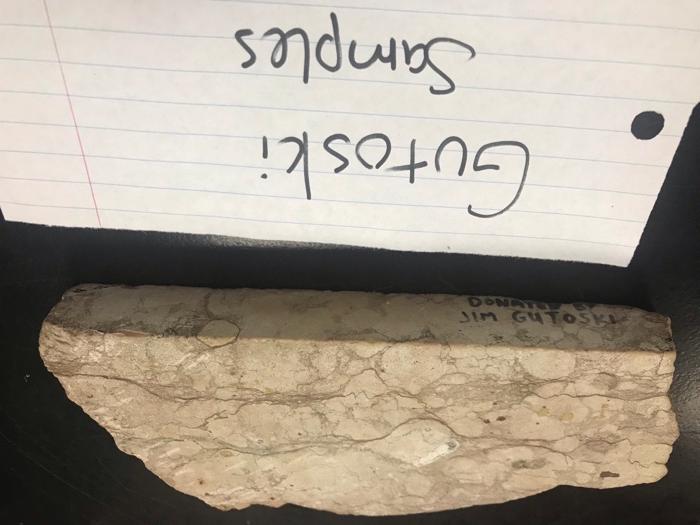 Solved Describe in detail the rock fabrics that you observe. | Chegg.com