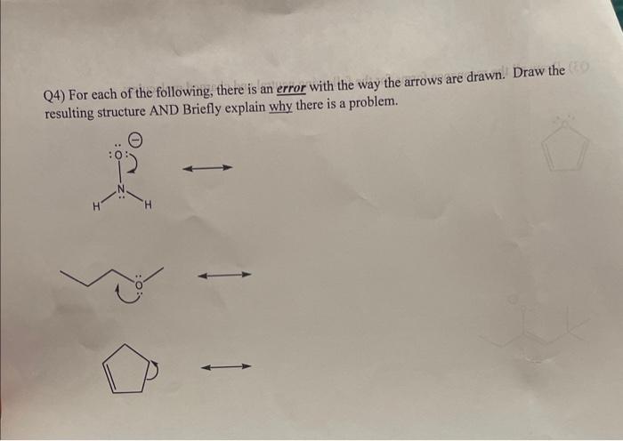 Solved Q2) Draw the MULTIPLE resonance forms for the | Chegg.com