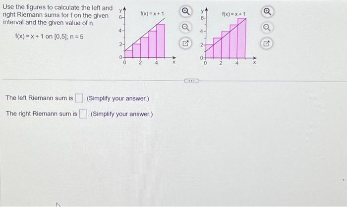 Solved Use the figures to calculate the left and right | Chegg.com