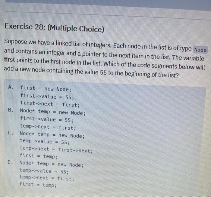 Solved Exercise 27: Given: struct PersonRec \{ 3; string | Chegg.com