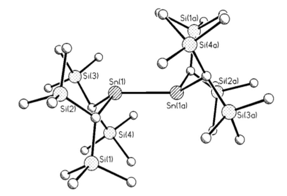 Solved The first ethane analogue compound reported for tin | Chegg.com