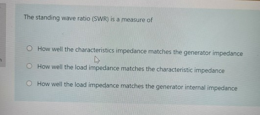 Solved The maxima and minima of the reflected voltage and | Chegg.com