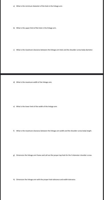 Solved Problem 5. Build the following linkage arm assembly. | Chegg.com
