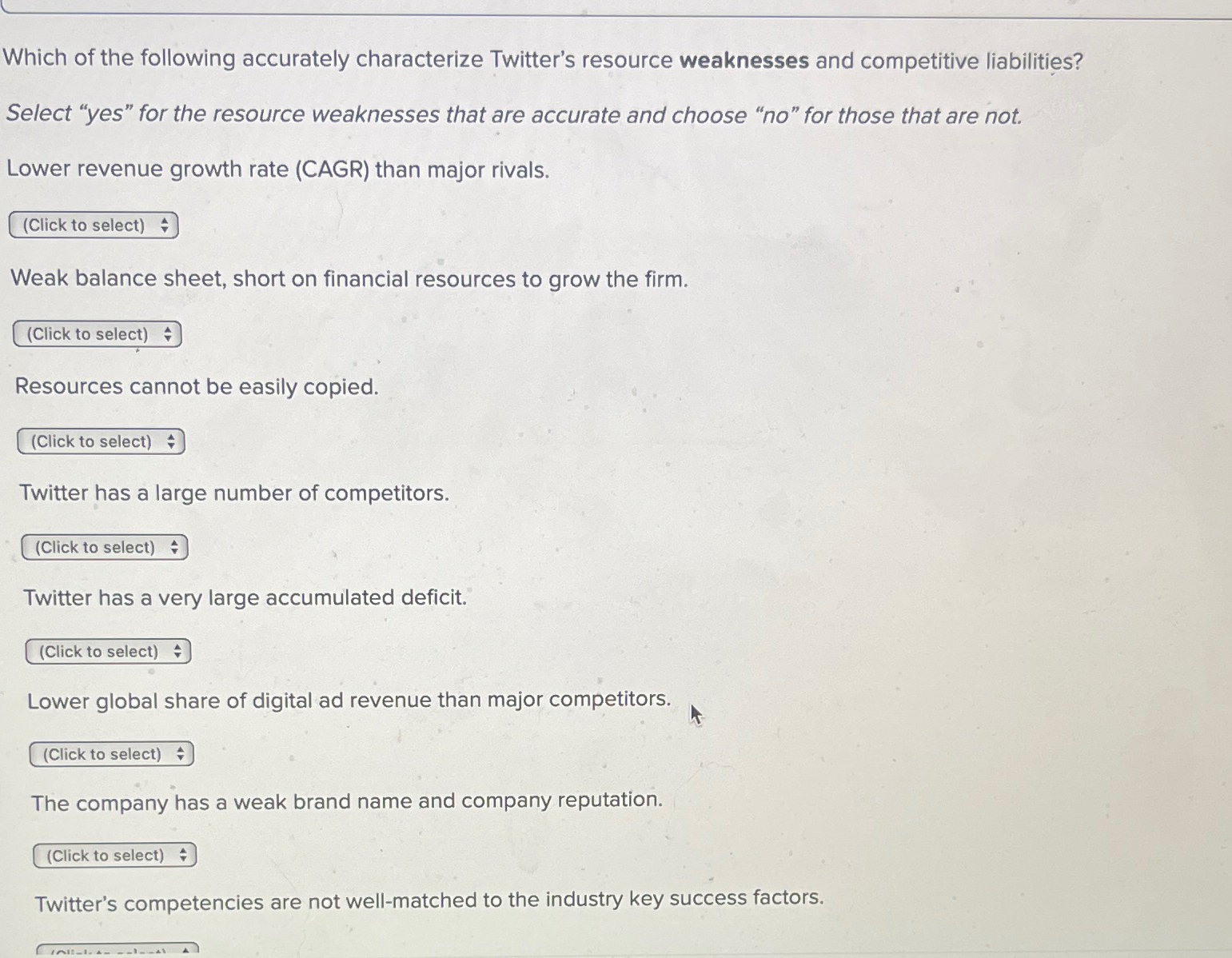 Solved Which of the following accurately characterize | Chegg.com