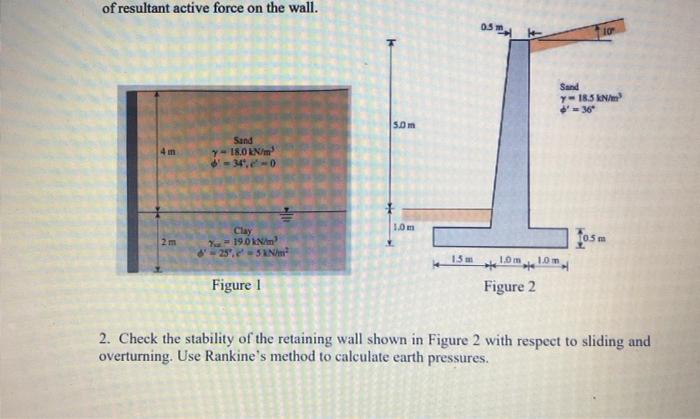 Solved need your help number 2 to check stability of retain | Chegg.com
