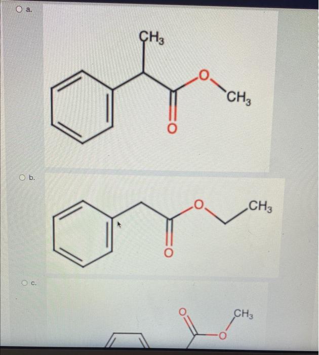 Solved Deduce the structure of the following compound based | Chegg.com
