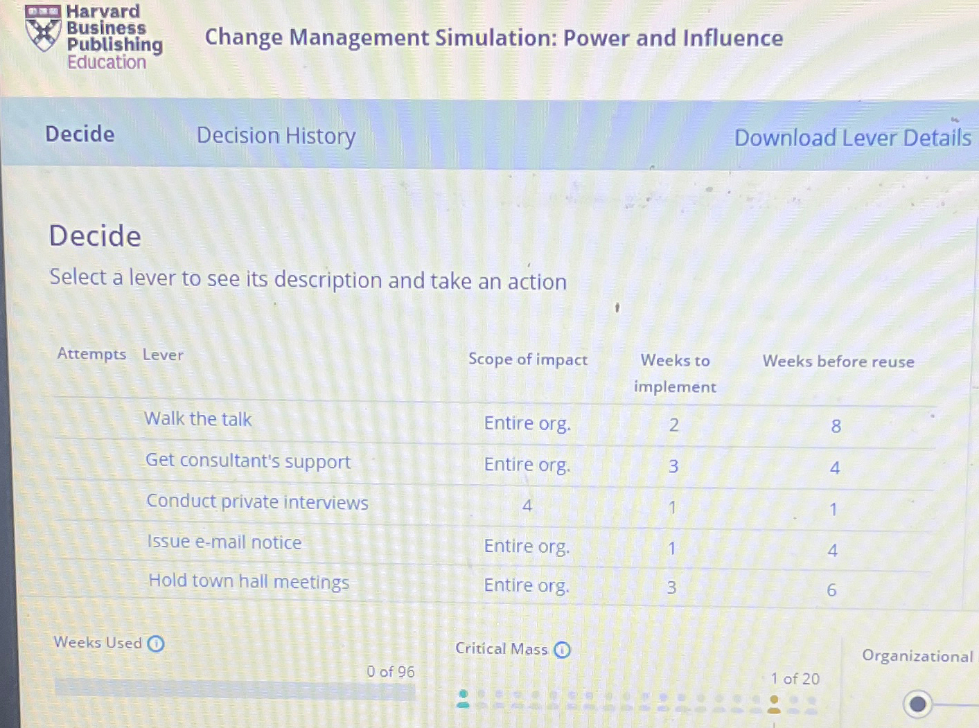 Solved HaryardBusinessPublishingChange Management | Chegg.com