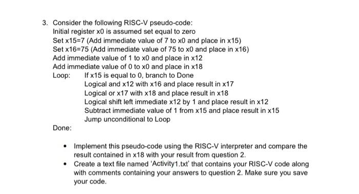 Solved 1. Practice: The following practice refers to the | Chegg.com