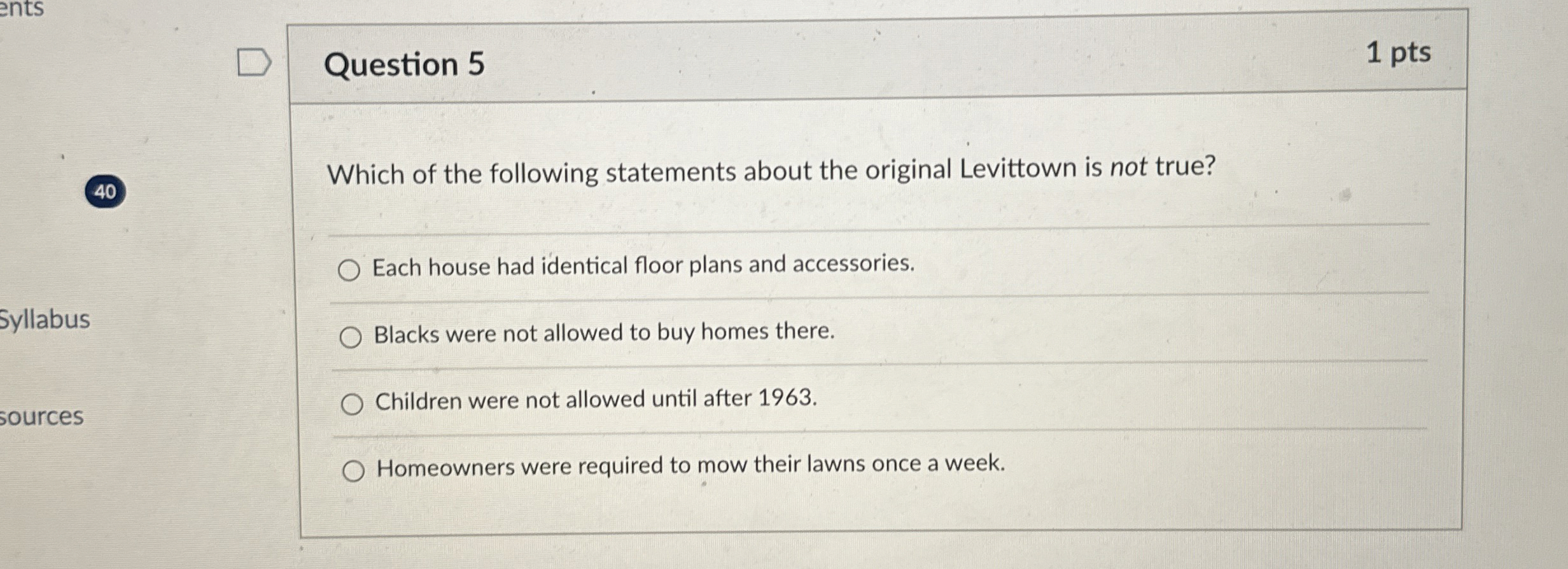 Solved Question 51 ﻿ptsWhich of the following statements | Chegg.com
