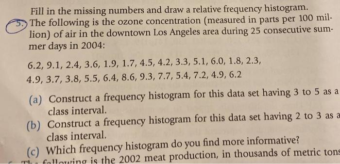 Solved Fill in the missing numbers and draw a relative | Chegg.com