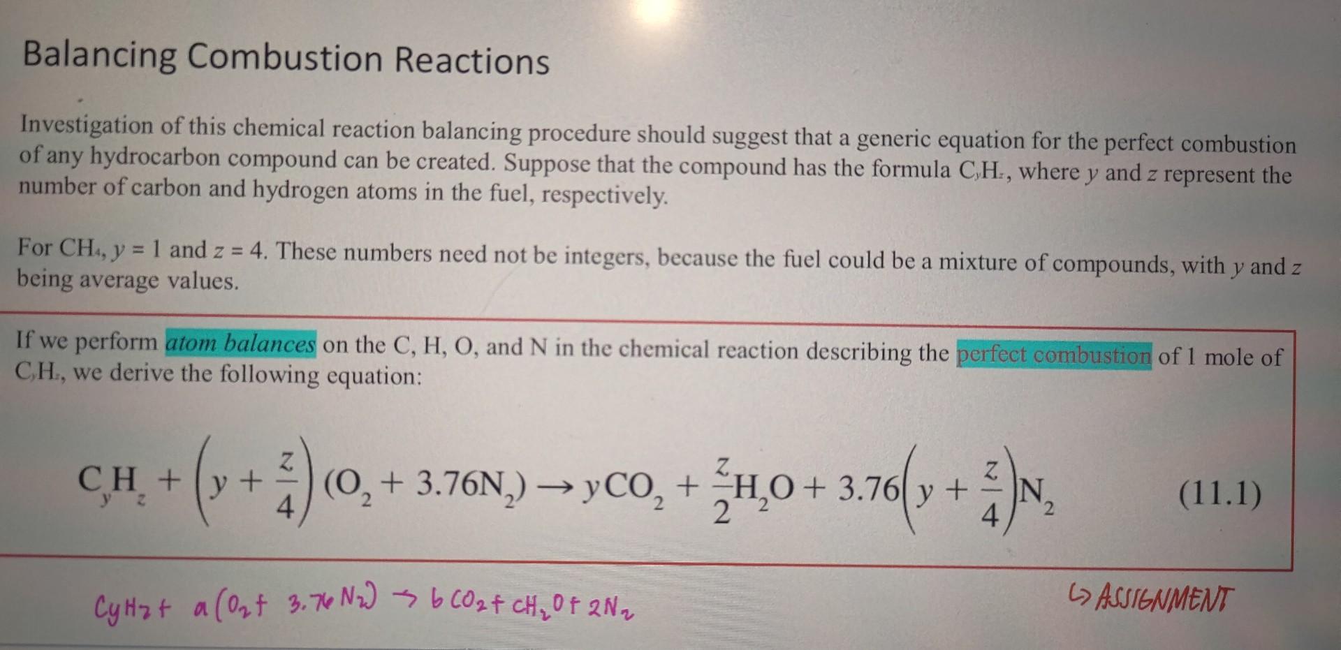 Solved Investigation of this chemical reaction balancing | Chegg.com