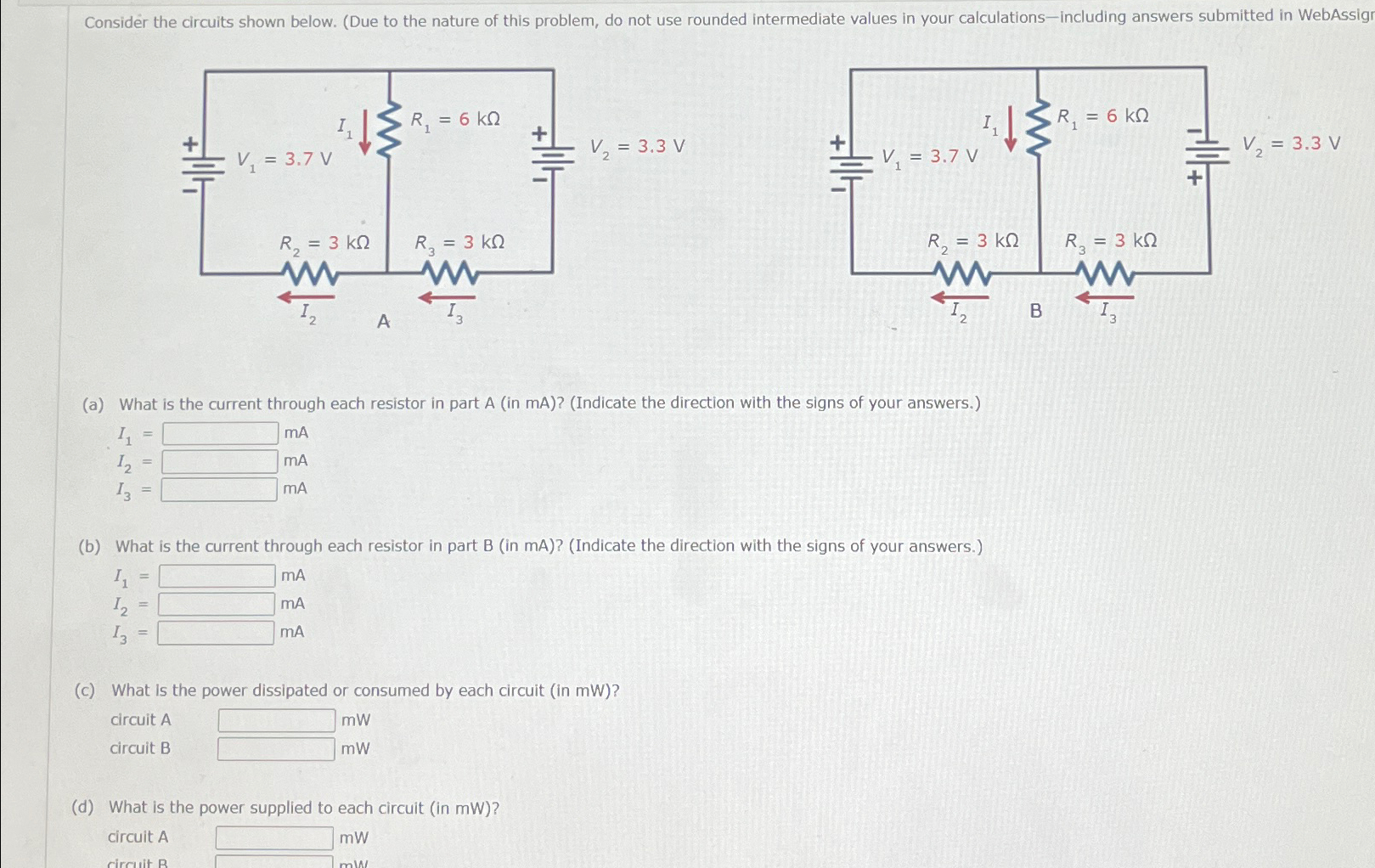 Solved Consider the circuits shown below. (Due to the nature | Chegg.com