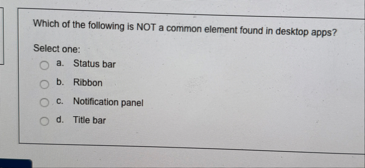 Solved Which of the following is NOT a common element found | Chegg.com