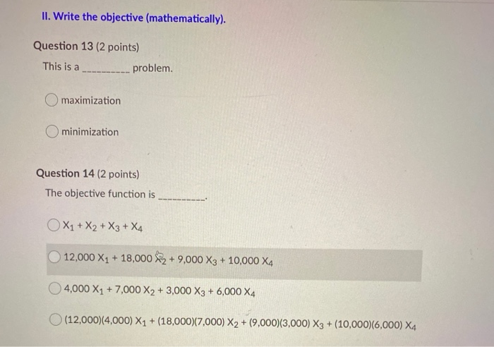 Solved Chapter 12: Integer Linear Optimization Models | Chegg.com