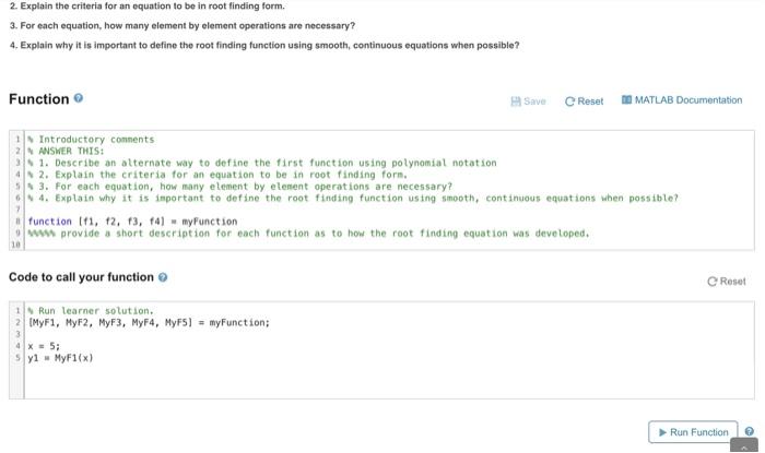 Define an anonymous function for each of the | Chegg.com