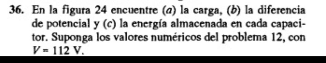36. En la figura 24 encuentre (a) la carga, (b) la | Chegg.com