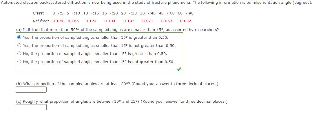 Solved Automated electron backscattered diffraction is now | Chegg.com