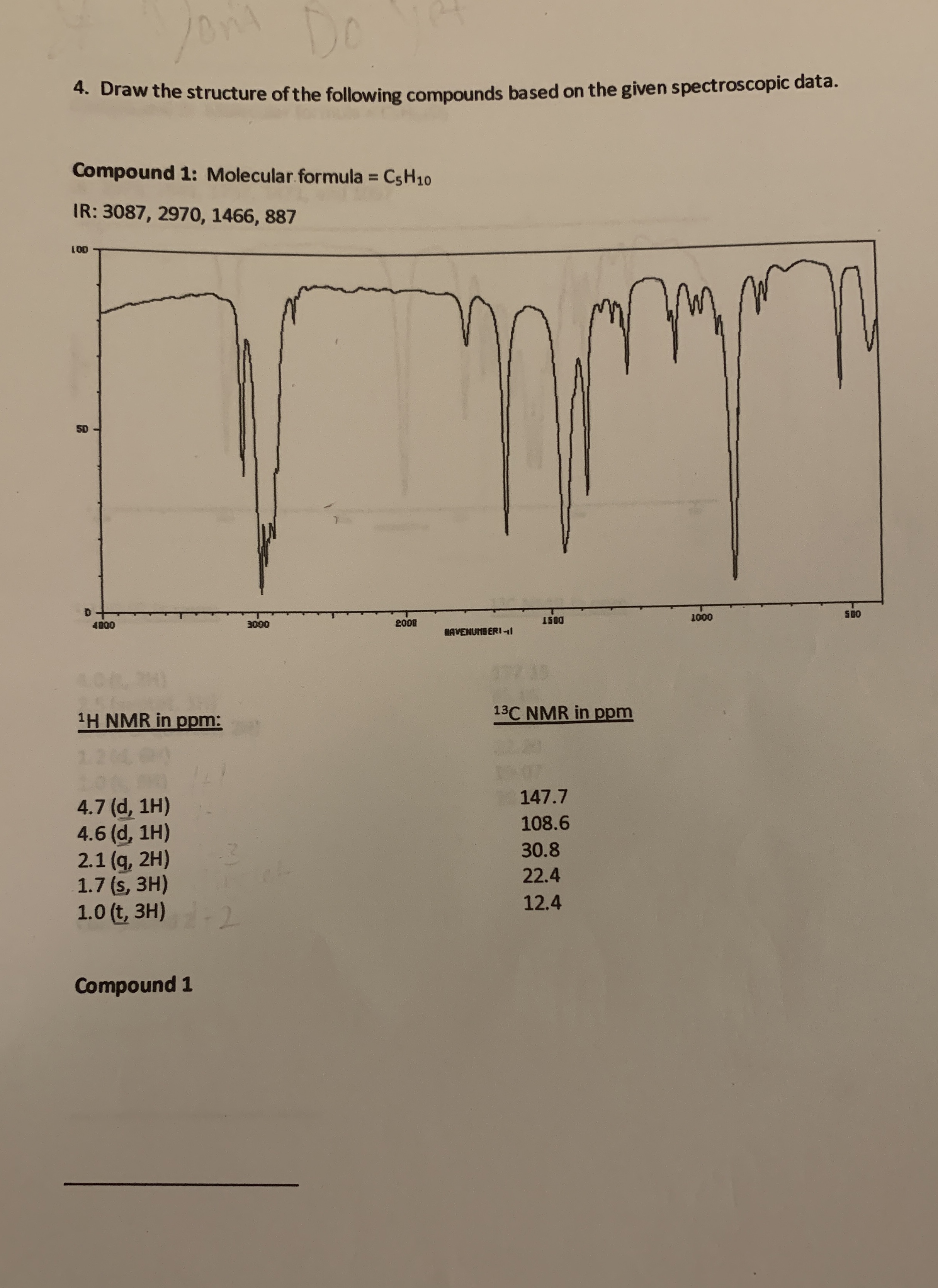 Solved Draw the structure of the following compounds based | Chegg.com