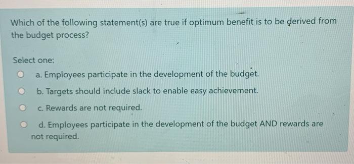 Solved Which of the following statement(s) are true if | Chegg.com