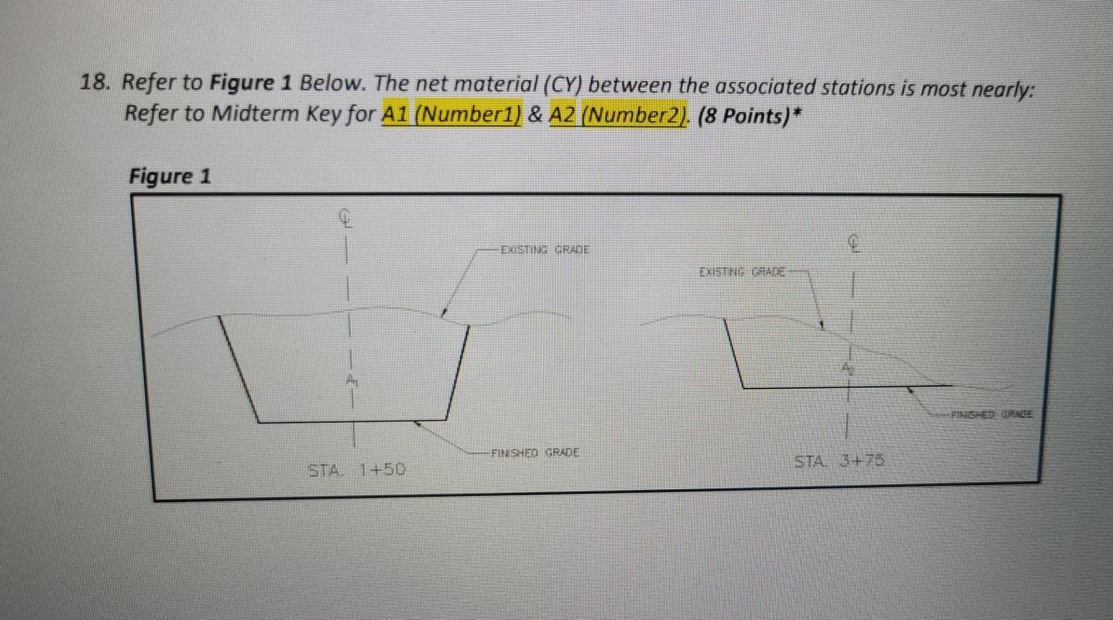 Solved ASAP, construction material, include all steps and | Chegg.com