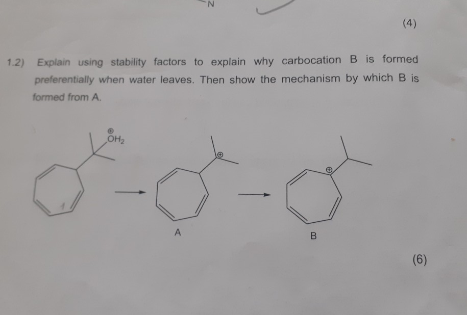 Solved (4) 1.2) Explain using stability factors to explain | Chegg.com