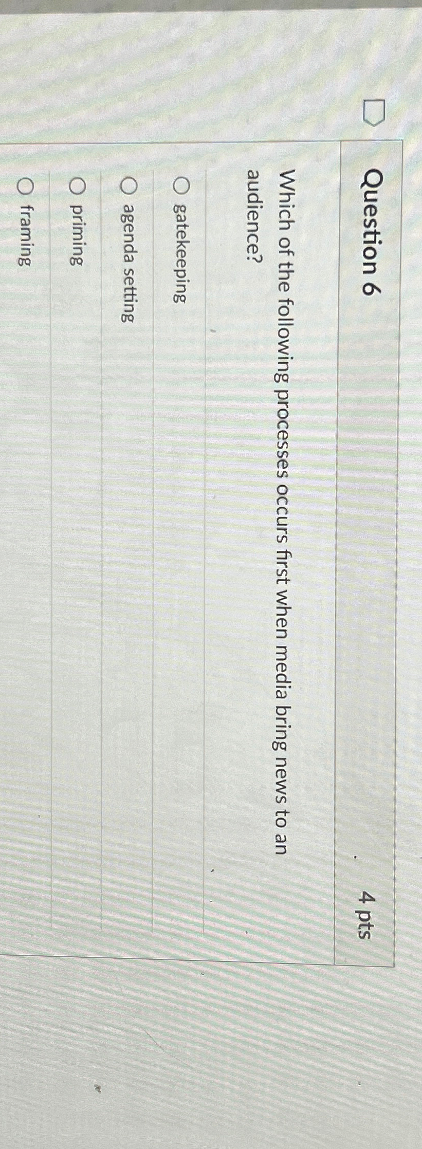Solved Question 64 ﻿ptsWhich of the following processes | Chegg.com