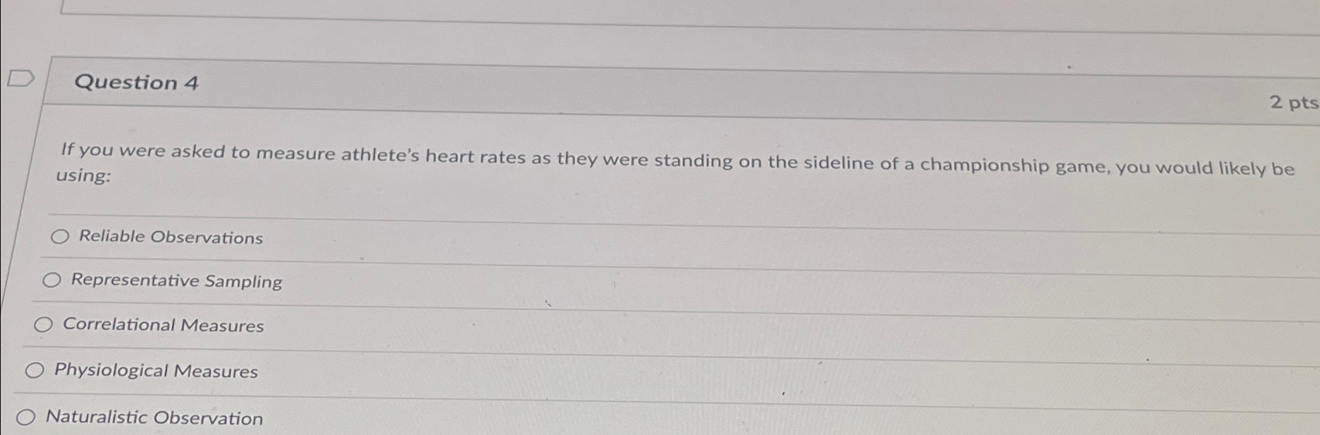 Solved Question 42 ﻿ptsIf you were asked to measure | Chegg.com