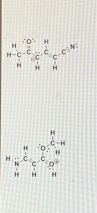 Solved Draw important resonance structures..o. H Н H-C-C | Chegg.com
