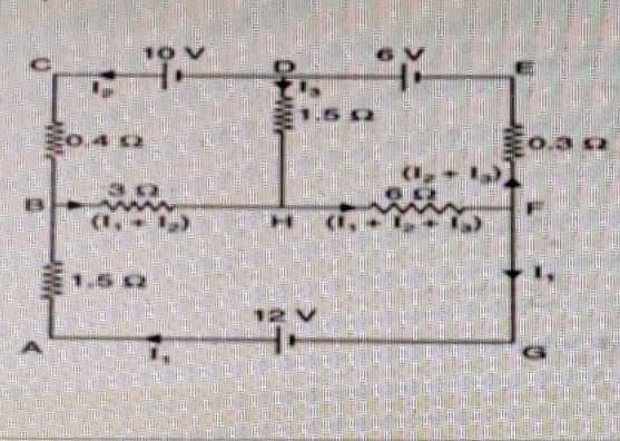 Solved Explain KVL and KCL in detail. In the circuit shown | Chegg.com