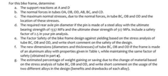 Problem As an engineer you are tasked to perform a | Chegg.com