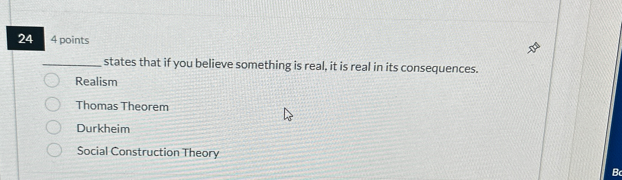 Solved 244 ﻿pointsstates that if you believe something is | Chegg.com