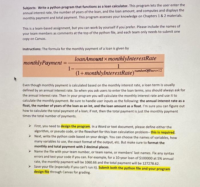 Solved Subjects: Write a python program that functions as a | Chegg.com