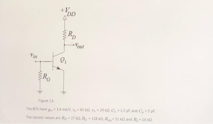 Solved Question 4 Flag question Each of the amplifier tages | Chegg.com