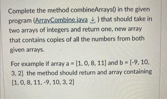 Solved please helpimport java.util.Arrays; public class | Chegg.com