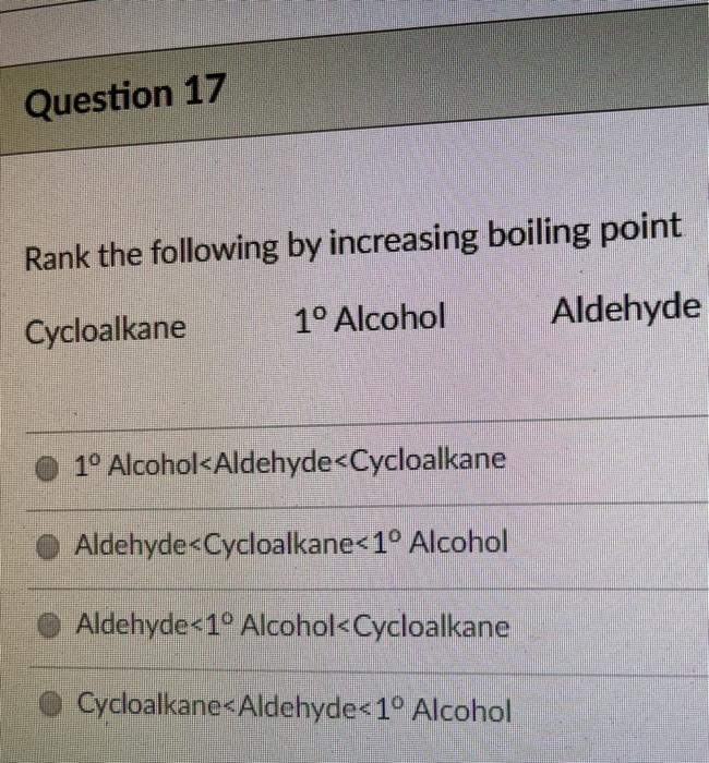 Solved Question 16 What is the IUPAC name of the following | Chegg.com