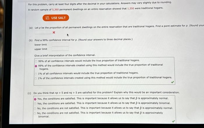 Solved For this problem, carry at least four digits after | Chegg.com