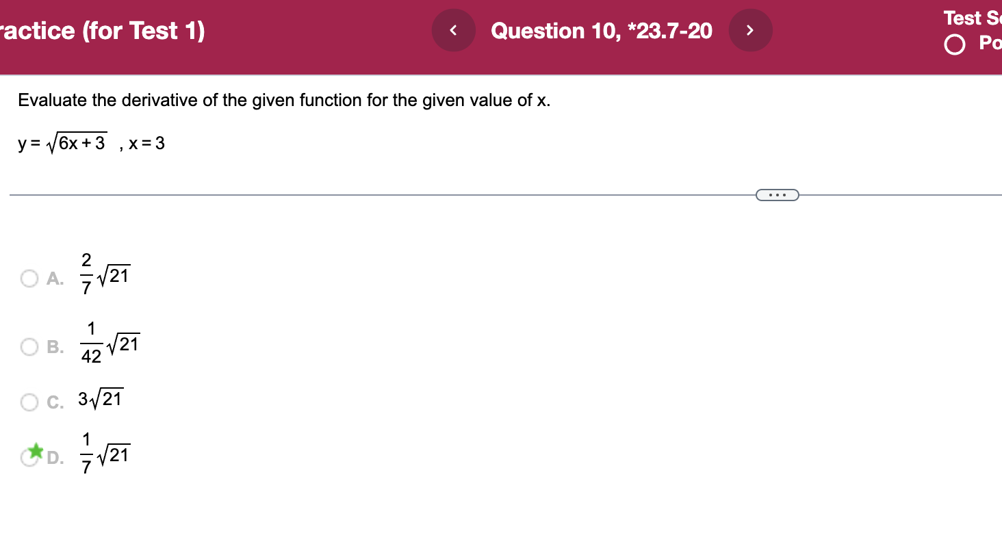 Solved Evaluate the derivative of the given function for the | Chegg.com Solved Evaluate the derivative of the given function for the | Chegg.com