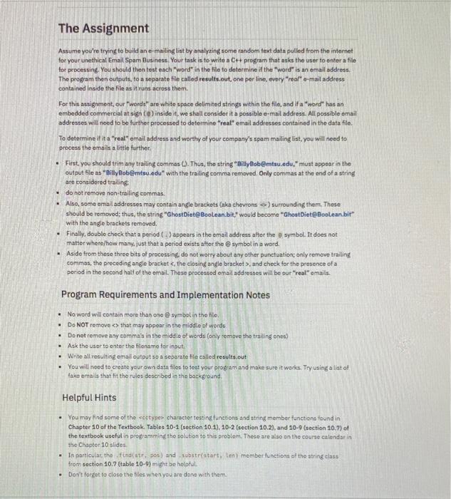 Solved Objectives - Practico processing filos, using files, | Chegg.com