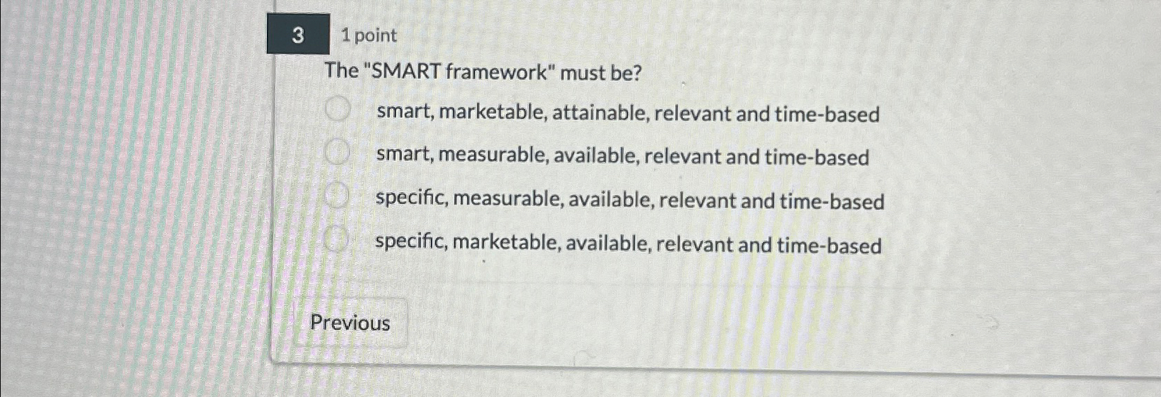 Solved 31 ﻿pointthe Smart Framework Must Besmart