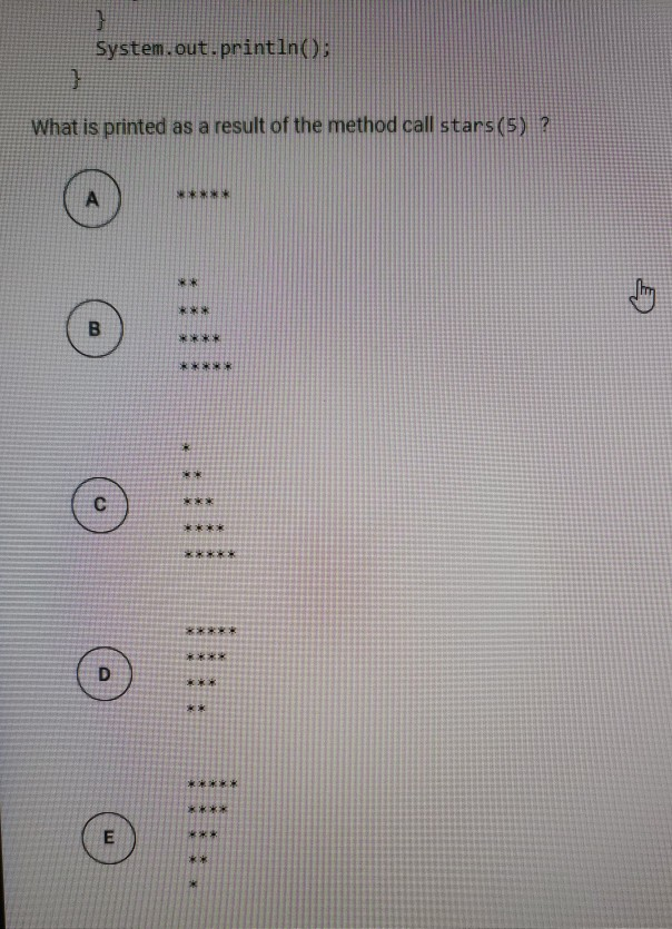 Solved Question 13 0 Consider the following recursive | Chegg.com