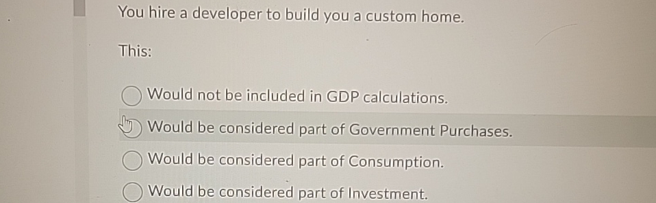 Solved You hire a developer to build you a custom | Chegg.com