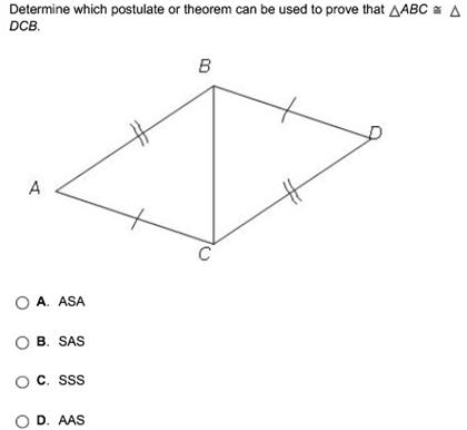 Solved Determine which postulate or theorem can be used to | Chegg.com