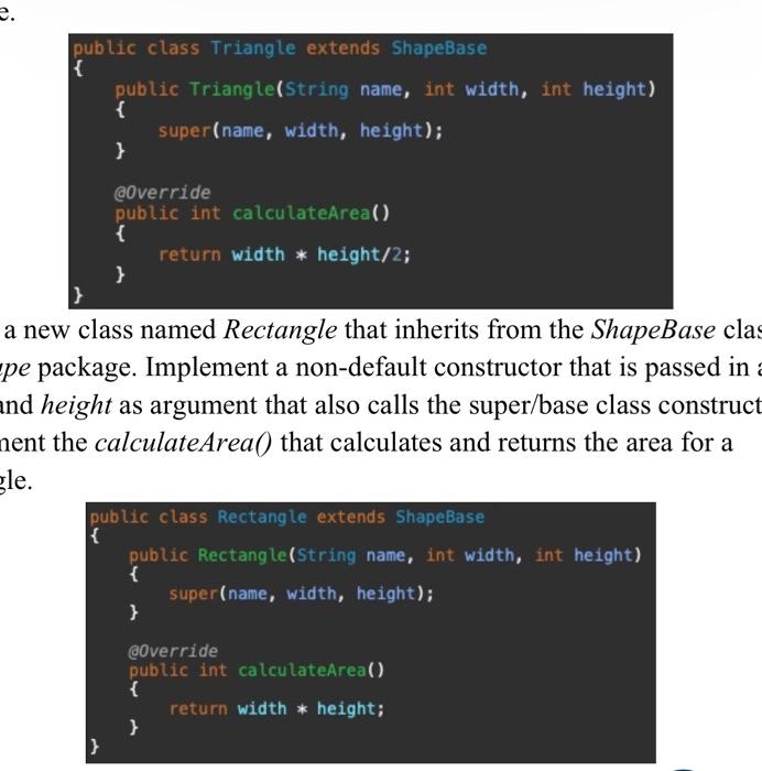 Solved In this activity, you will implement Interface | Chegg.com