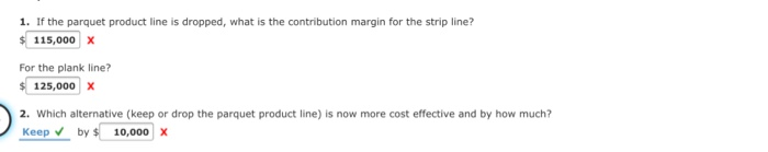 Solved Structuring a keep-or-Drop Product Line Problem with | Chegg.com