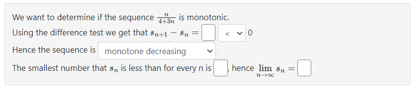 Solved We want to determine if the sequence n4+3n ﻿is | Chegg.com