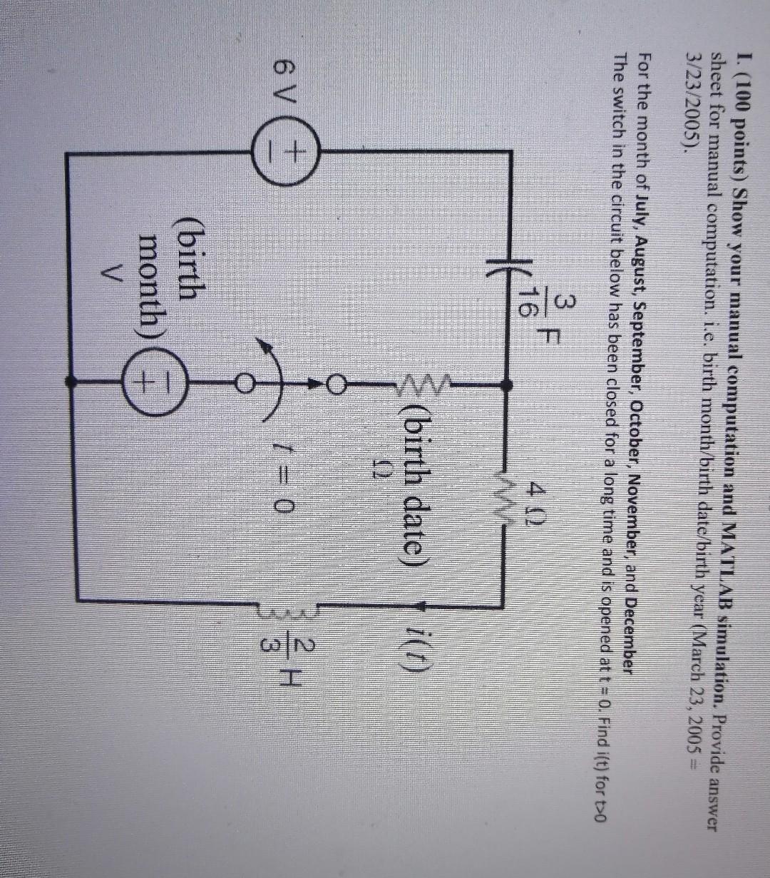 I. (100 points) Show your manual computation and | Chegg.com
