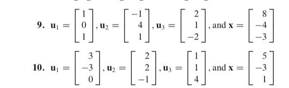 Solved number 10 please In Exercises 7–10, show that fu1; | Chegg.com