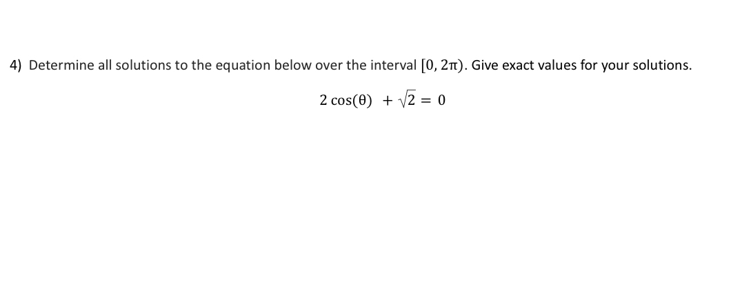 Solved Determine all solutions to the equation below over | Chegg.com