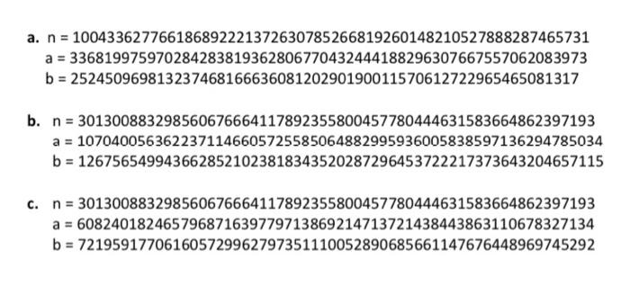 Solve the following equations of the form ax b mod | Chegg.com